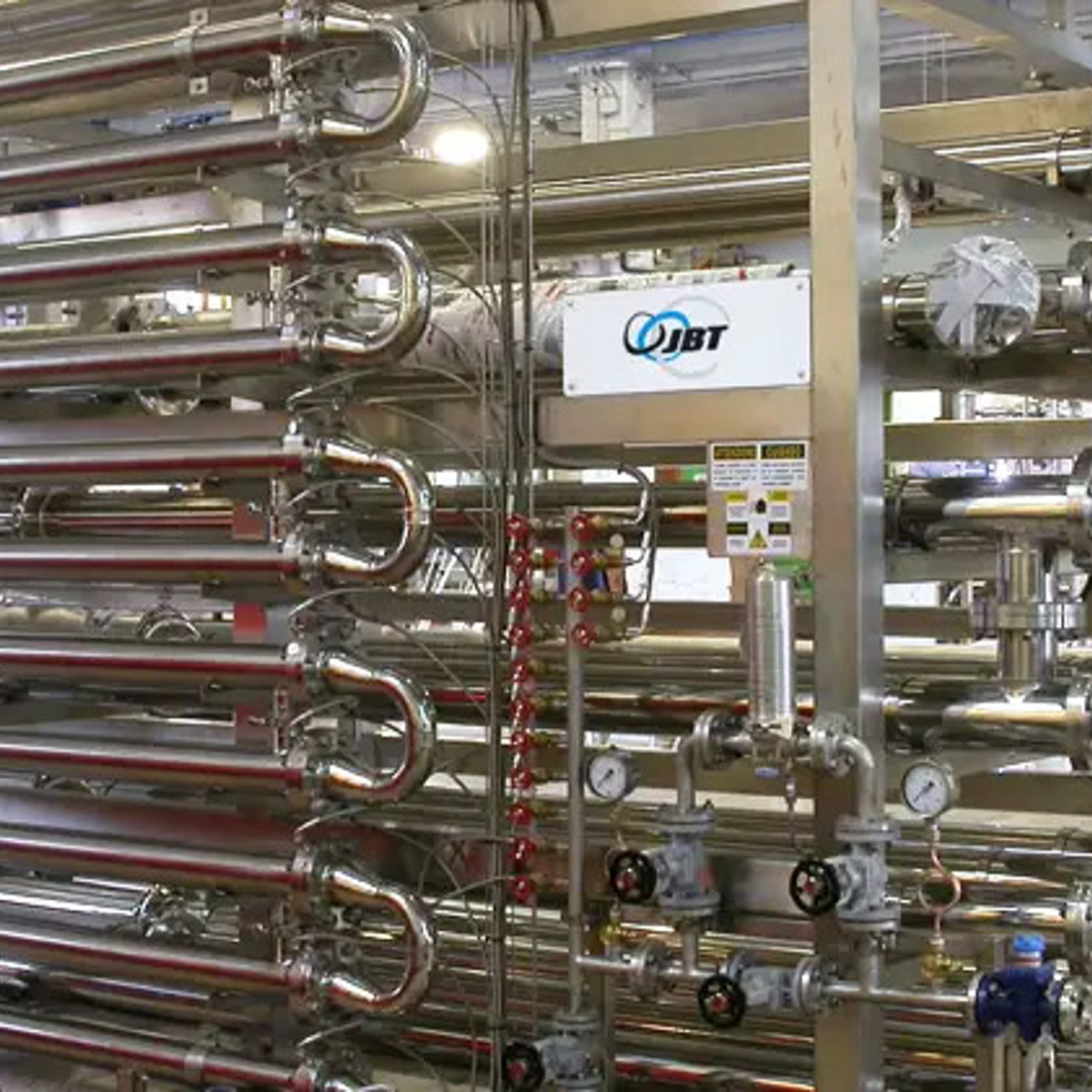 Soluciones de intercambio de calor para procesadores de zumo | JBT Marel